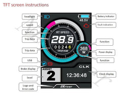 Ukc1 colorful screen – Pulse E Bikes