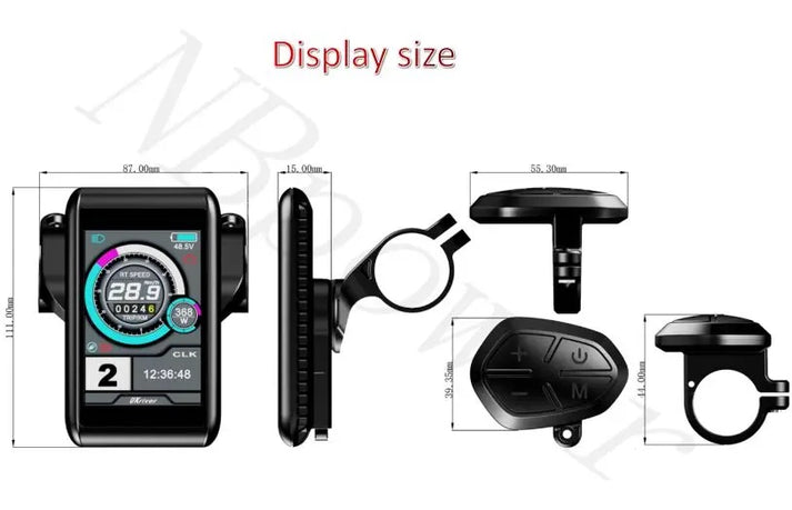 Ukc1 colorful screen – Pulse E Bikes