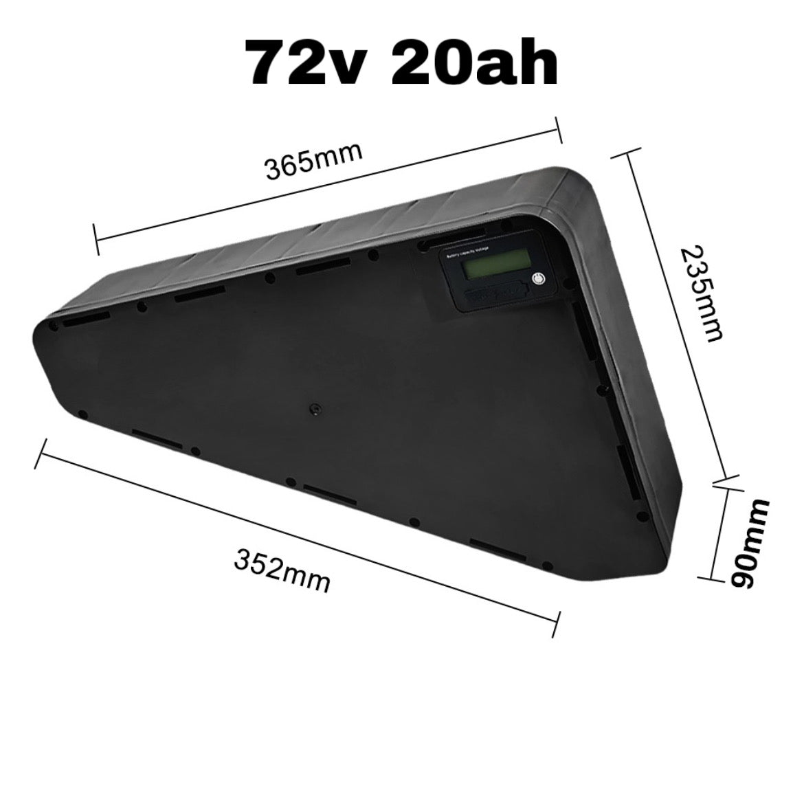 3000w 72v hub motor kit (Battery link provided in description- not sup – Pulse E Bikes